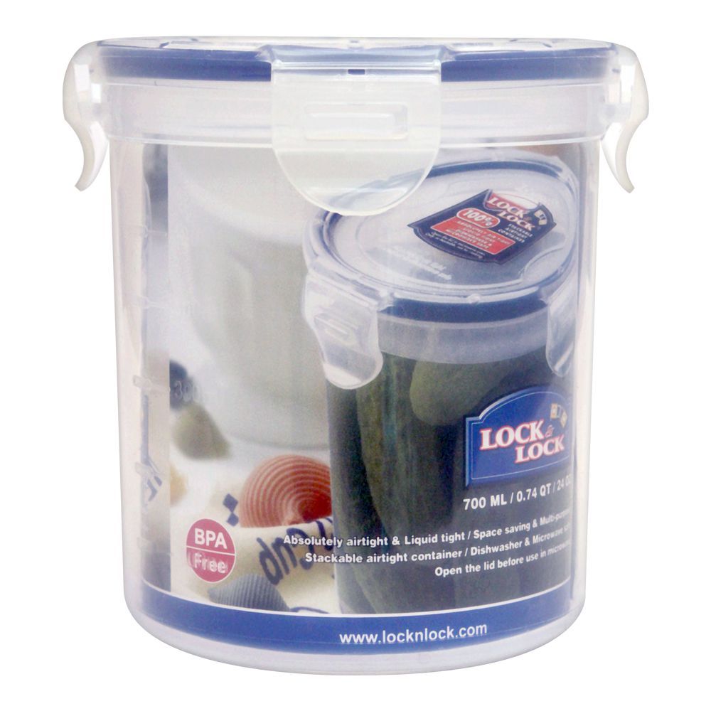 Lock n Lock Round Tall Food Container 700ml | JB Saeed Studio Online ...