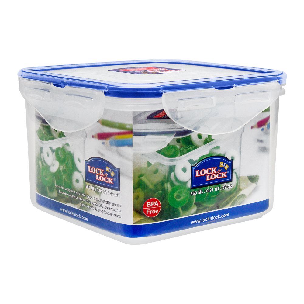 Lock n Lock Square Tall Food Container 860ml | JB Saeed Studio Online ...