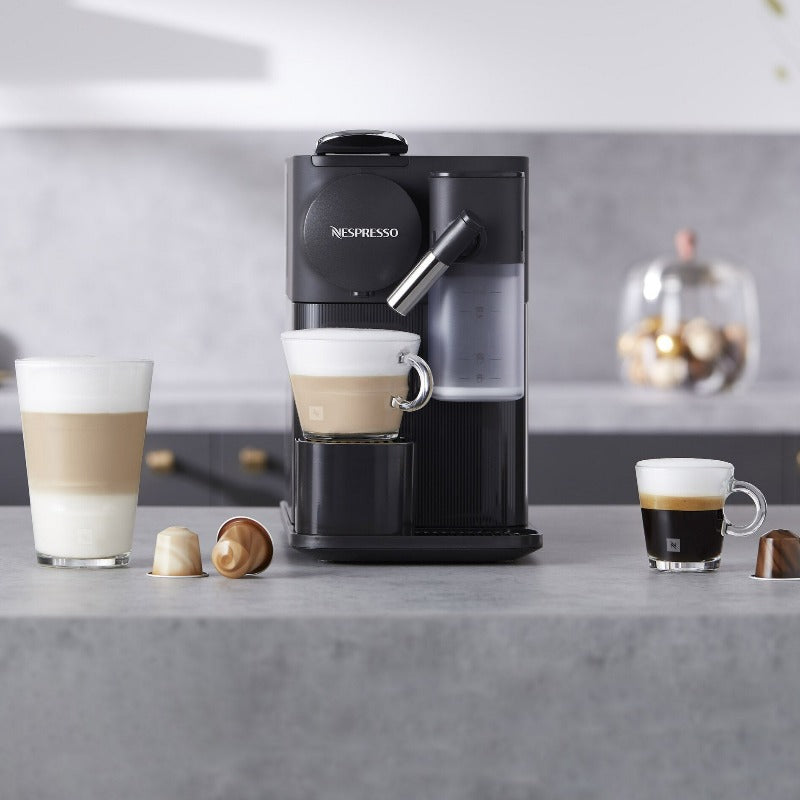 Nespresso Lattissima One Coffee Machine Porcelain Black by JB Saeed ...