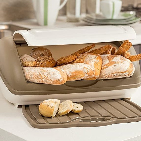 Bama Bread Box Beige | Keep Your Bread Fresh and Organized – JBSaeed Studio