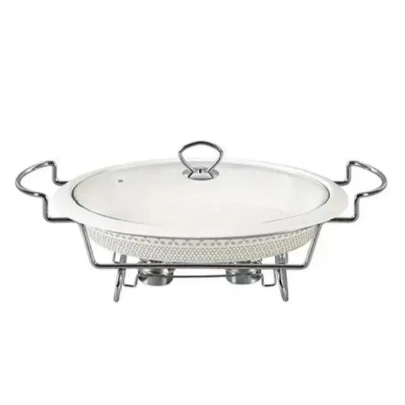 Oval Burner Dish With Stand 15" by JB Saeed Studio | Complete Home ...