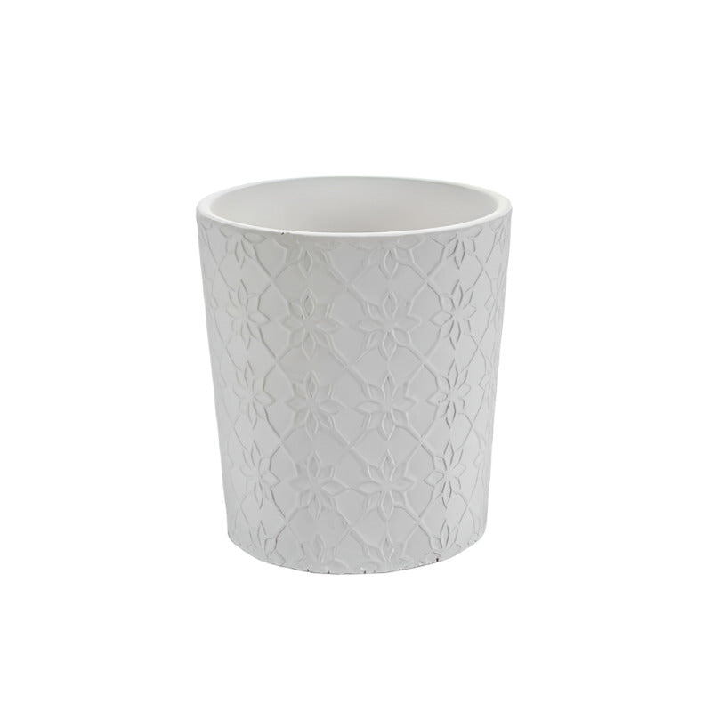 Ceramic Gray Flower Pot Mix 3 Designs by JB Saeed Studio | Buy ...