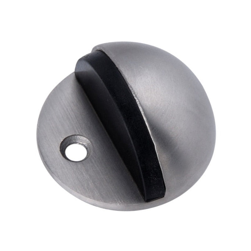 Oval Floor Mounted Door Stopper SS by JB Saeed Studio | Buy Door ...
