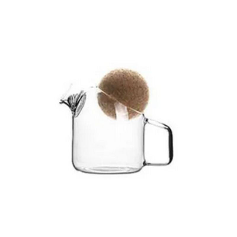 Creative Glass Water Pot with Wooden Ball 250ml | Buy Best Glass Online ...