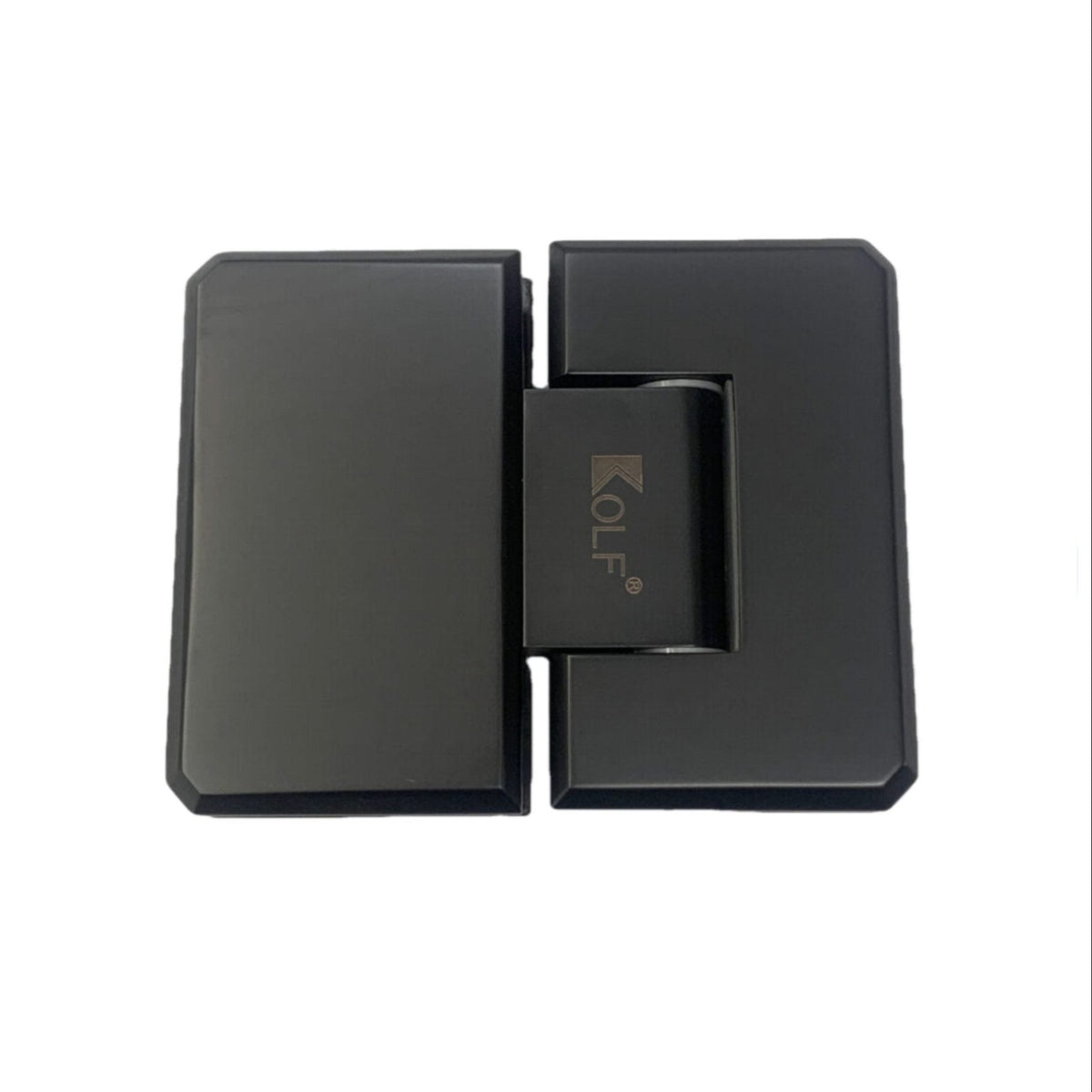 Kolf Glass to Glass Hinge Pair Black 180 Degree Brass by JBSaeed Studio ...