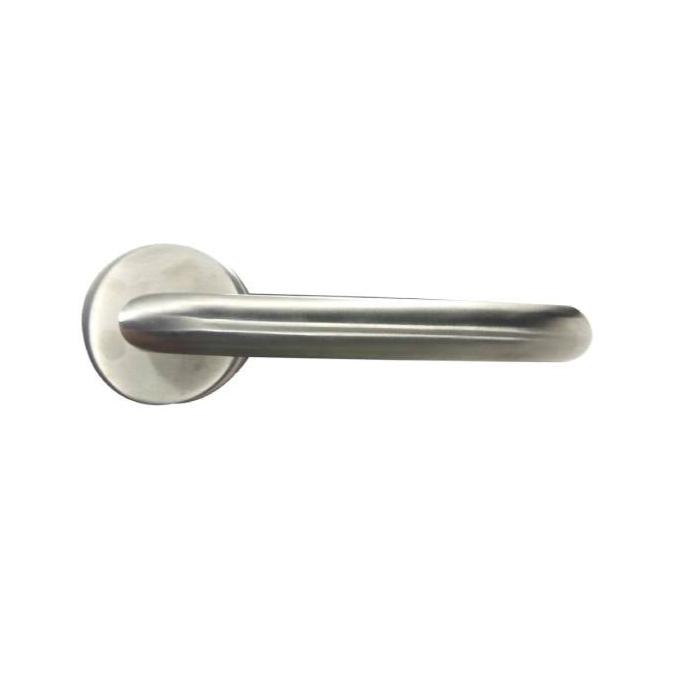 Stainless Steel Door Pull Lever Handle on Rose Lock Handles by JB Saeed ...