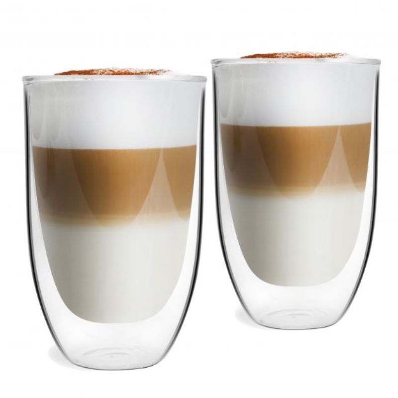 Vialli Design Set of 2 double wall glasses 350ml| Buy Best Double Wall ...