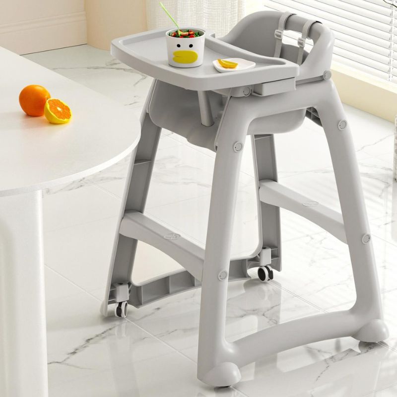 Baby Wheel Chair With Tray Grey Plastic by JB Saeed Studio | Buy Baby ...