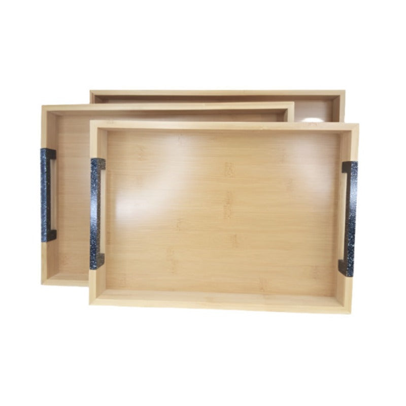Serving Trays Solid Wooden Set of 3 by JB Saeed Studio | Buy Serving ...