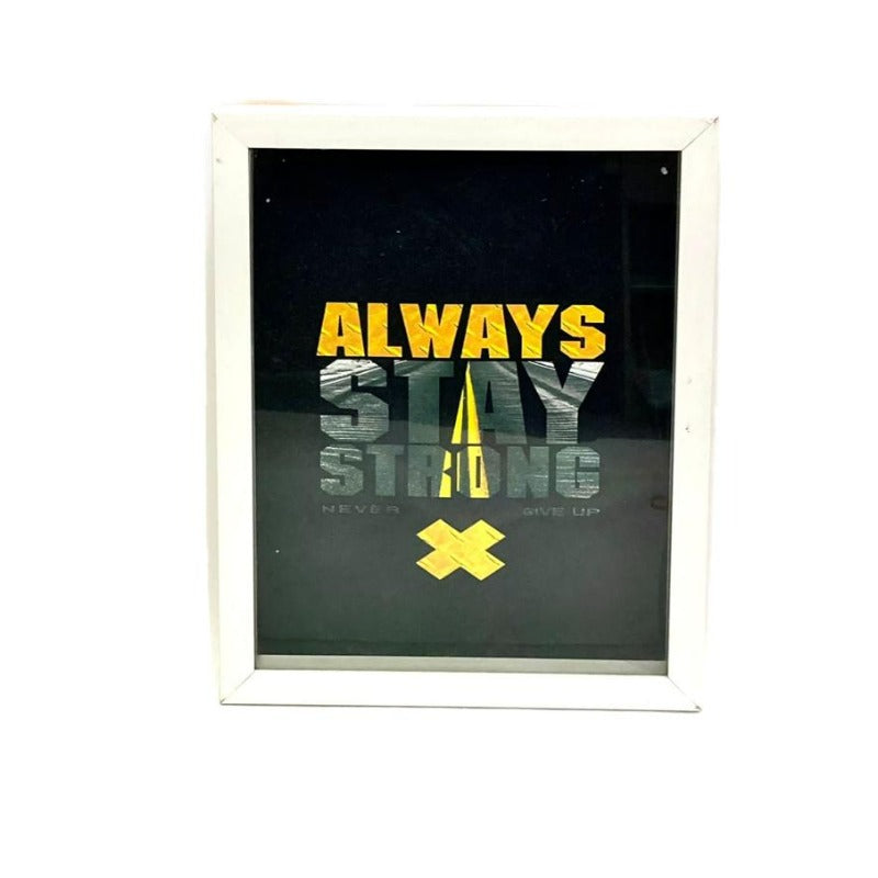 Always Stay Strong Wall Frame by JB Saeed Studio | Complete Home ...