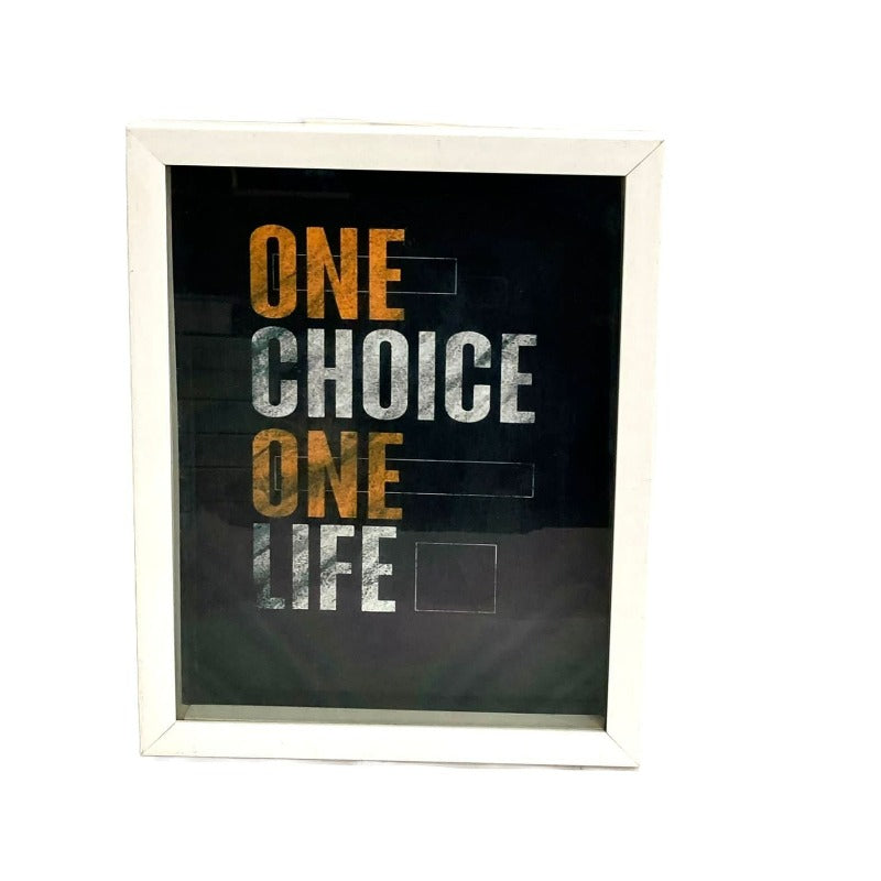 Life's Singular Choice Wall Frame by JB Saeed Studio | Complete Home ...