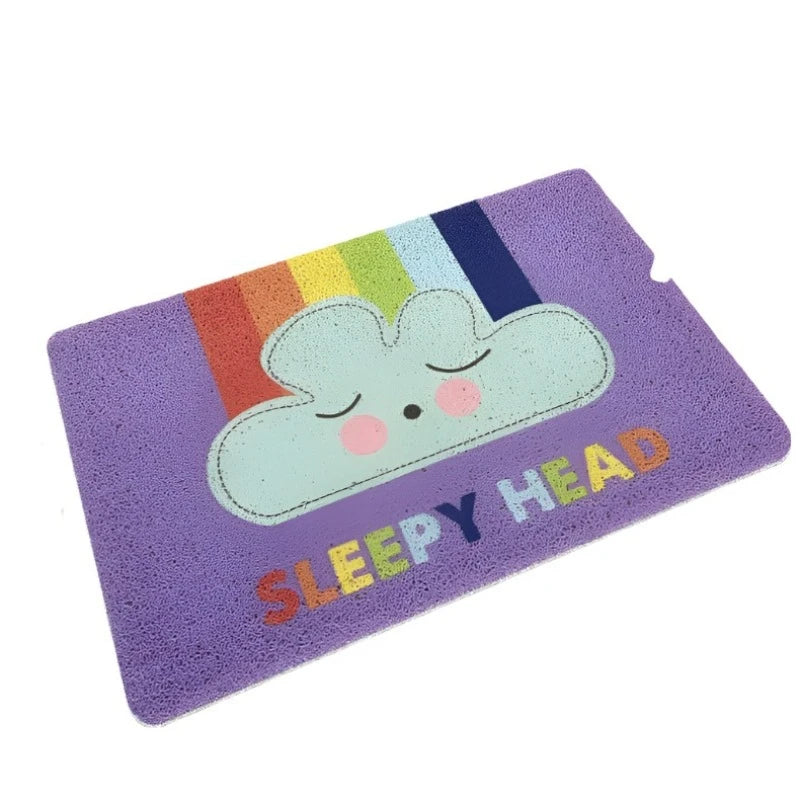 Anti-Slip Door Mat Sleepy Head By JB Saeed Studio - Online Shopping In ...