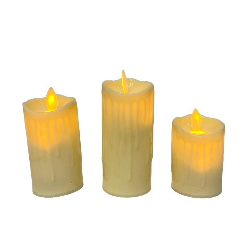 LED Candle Light (Set of 3) by JB Saeed Studio | Buy Home Decor ...