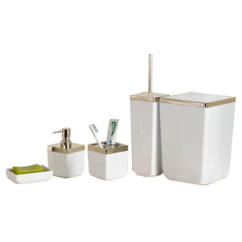 Prima Nova Toskana Bathroom Set White by JB Saeed Studio | Complete ...