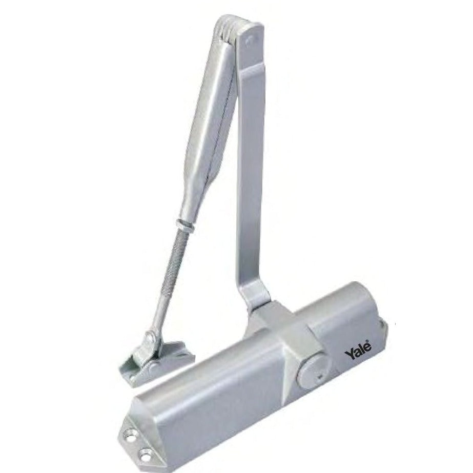 Door Closer Silver JBSaeed Studio Architectural Hardware