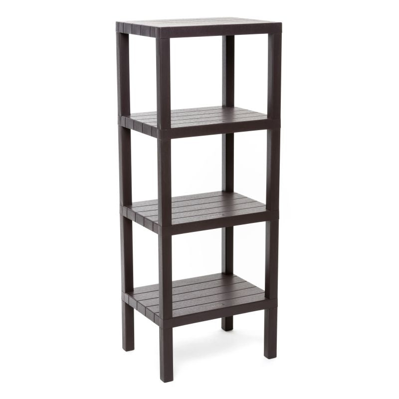 Rectangular Rack Lombok 4 Levels Brown by JB Saeed Studio | Complete ...