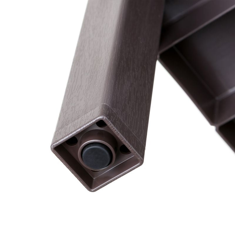 Rectangular Rack Lombok 4 Levels Brown by JB Saeed Studio | Complete ...