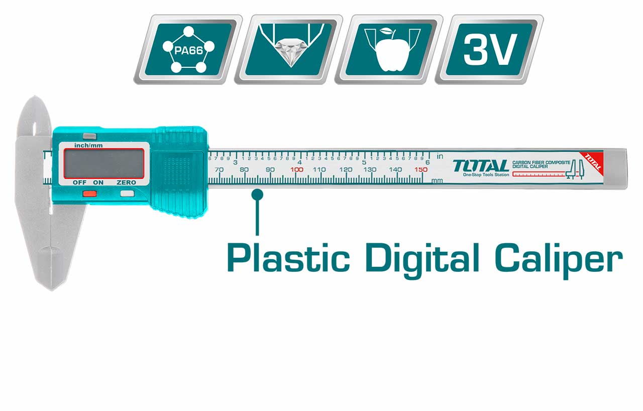 Plastic Digital Caliper – JBSaeed Studio