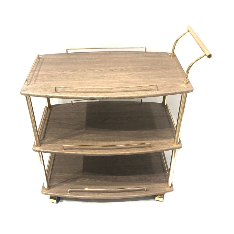 Kitchen Tea Trolley Ash Wood by JB Saeed Studio | Buy Tea Trollies ...