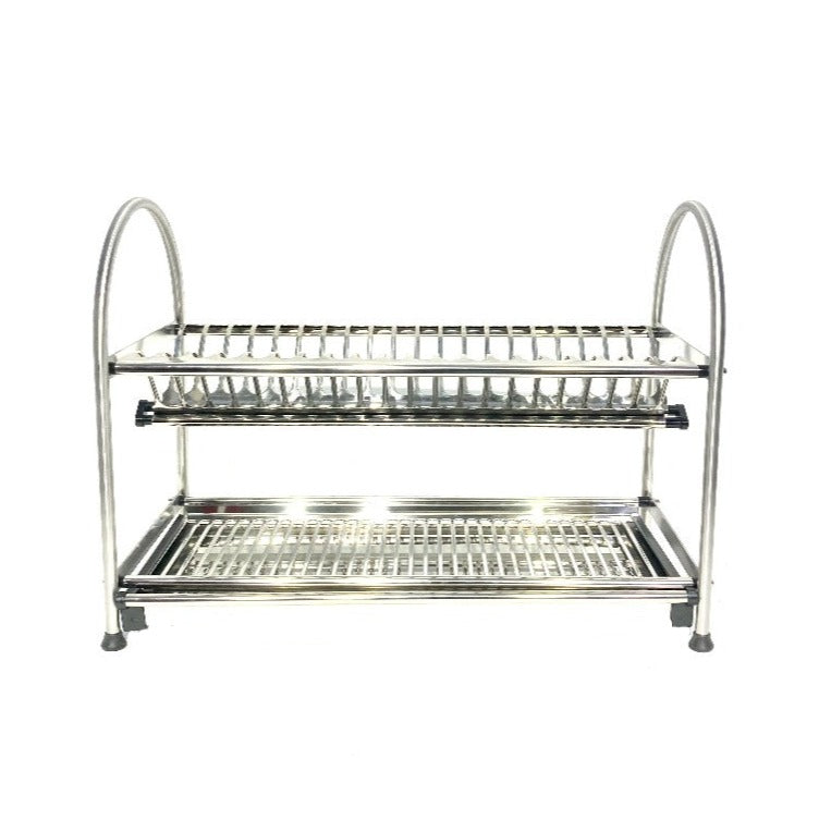 2 Tier Stainless Steel Dish Rack | JB Saeed Studio – JBSaeed Studio